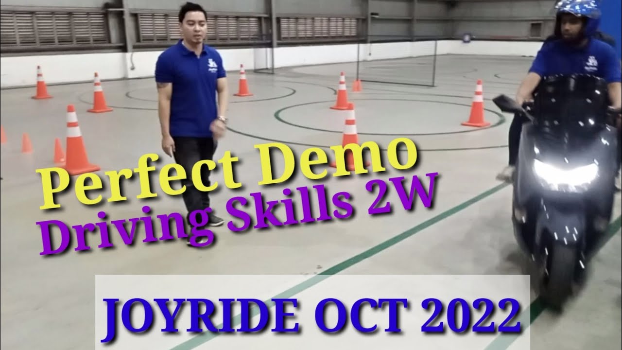 JOYRIDE, 2W Best Example Driving Skills Demo , October 2022 Updated. - YouTube