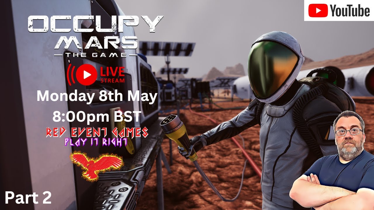 GETTING OUR BASE ON | OCCUPY MARS: THE GAME | LIVESTREAM | PRE-RELEASE ...