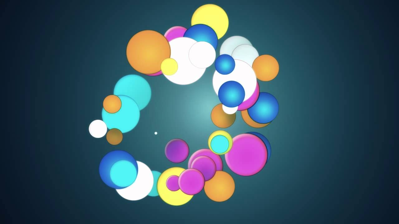 After Effects ball animation Particular - YouTube