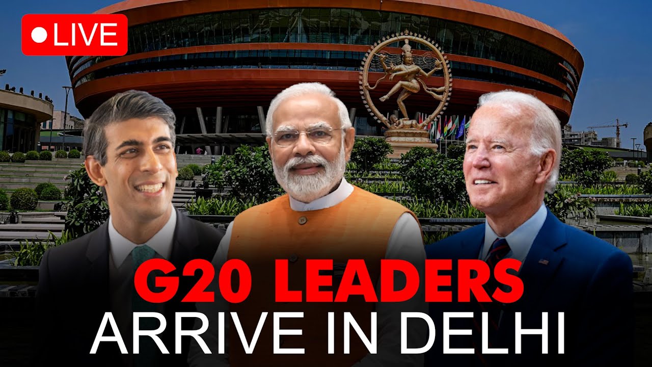 LIVE G20 Summit: US President Joe Biden Lands In New Delhi, Grand ...