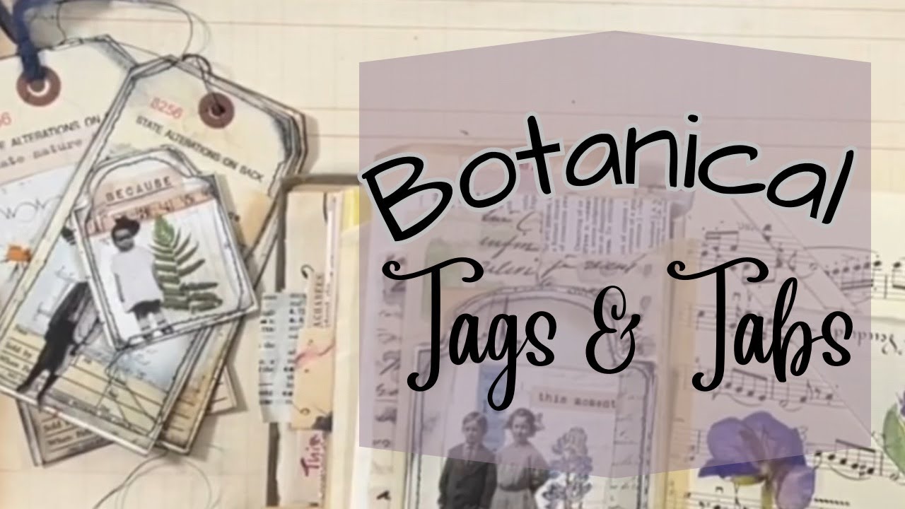 Discover the Art of Making Beautiful Botanical Tags and Tabs - YouTube