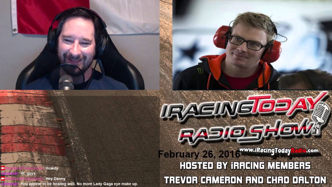 iRacing Today Radio Show #132 - February 26th, 2016 - YouTube