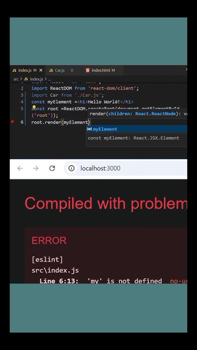 rendering html through react..... - YouTube