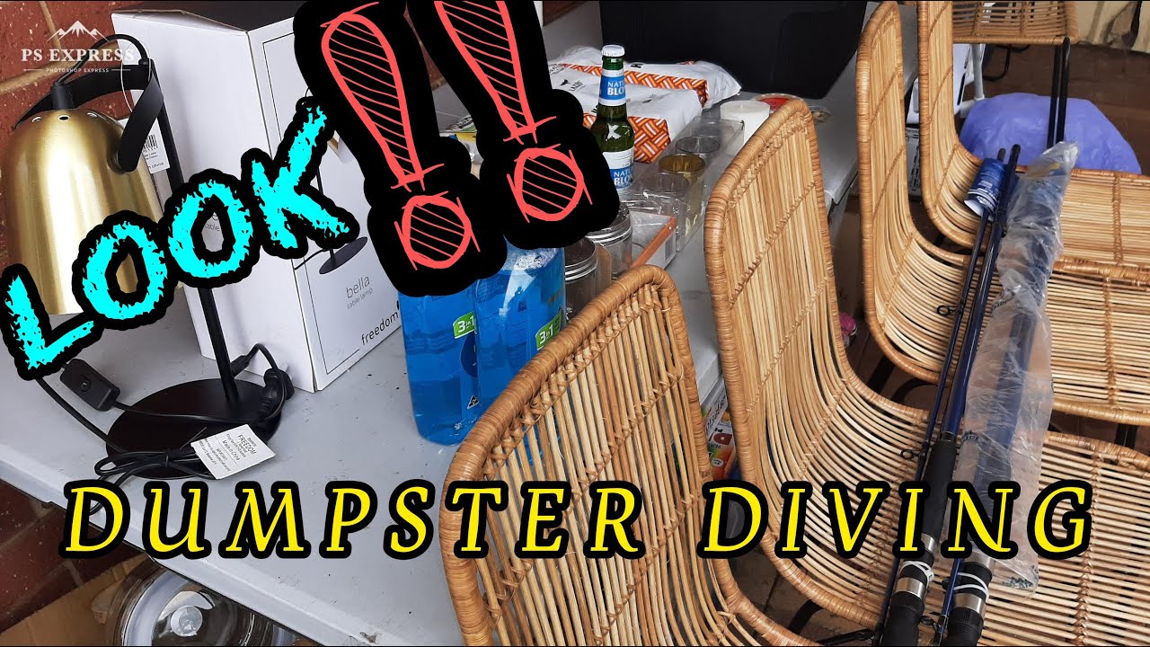 DUMPSTER DIVING FOR THE LOVE OF FINDING TREASURES | LETS SEE WHAT THEY ...