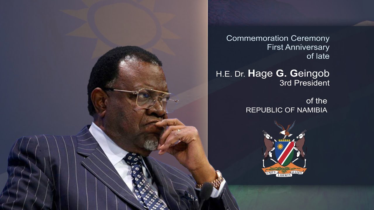 R. HAGE G. GEINGOB COMMEMORATION CEREMONY AT STATE HOUSE—04 February ...