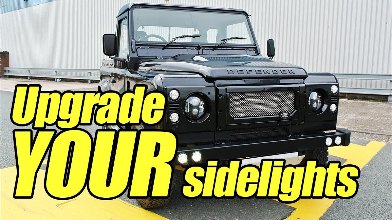 Upgrade your Defender sidelights - YouTube