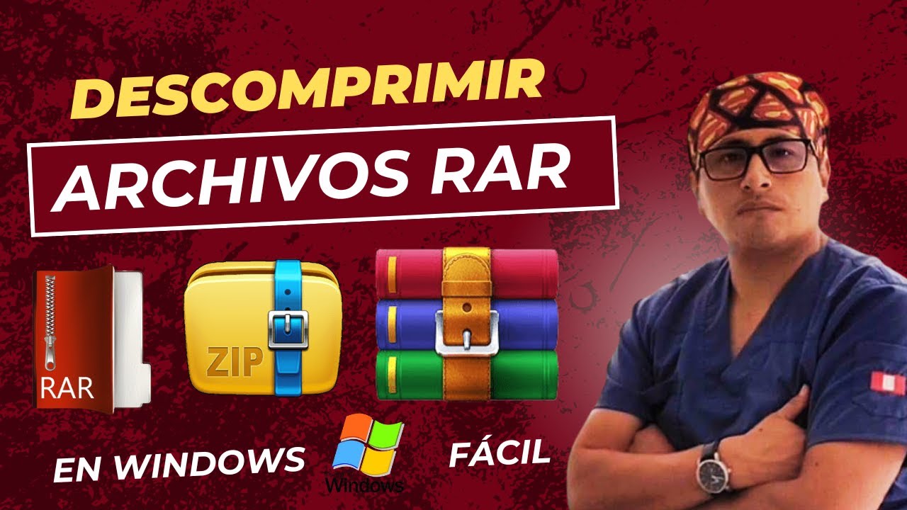 Como Descomprimir Archivos RAR y ZIP En Windows 🔍 - YouTube