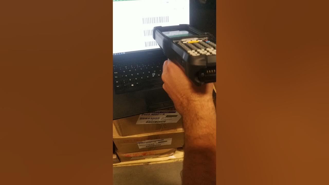 Packing process in Warehouse using RF Device SAP WM - YouTube