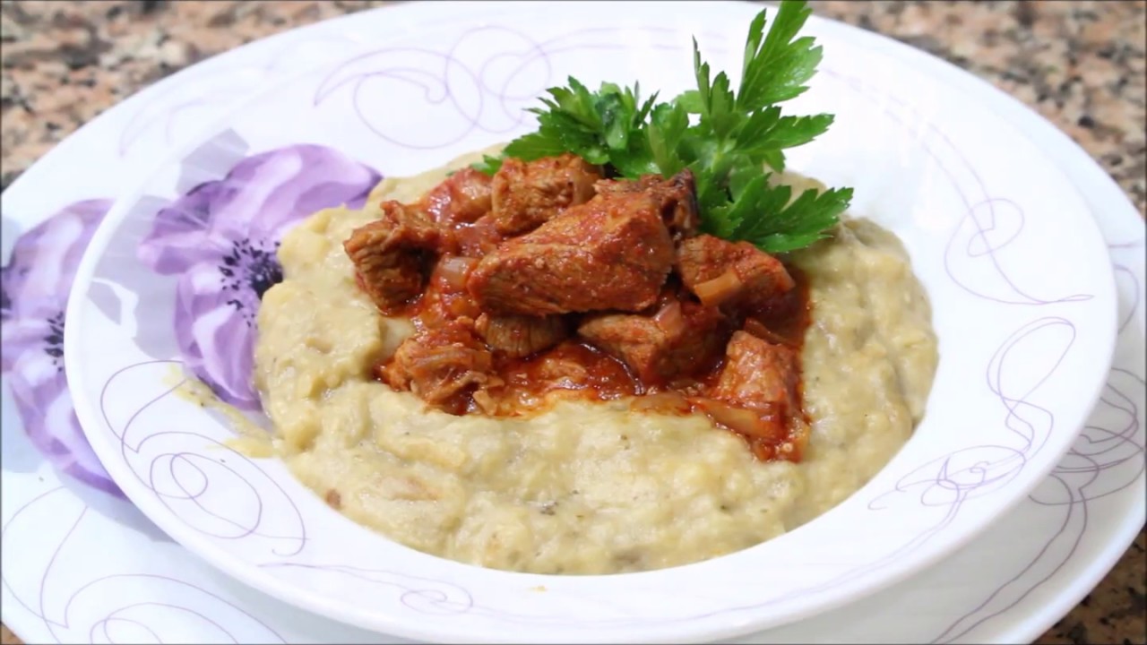 Beef with eggplant bechamel sauce (Increadibly tasty) - YouTube