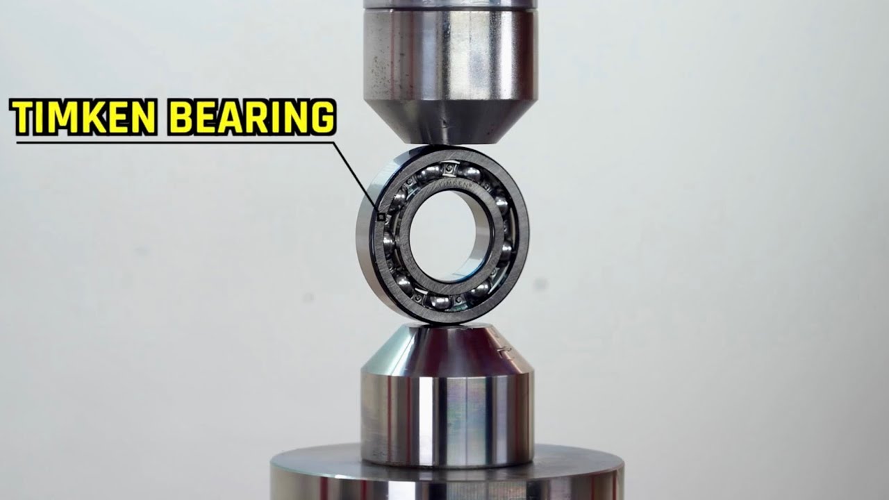 HYDRAULIC PRESS VS BALL BEARING! Will it EXPLODE? - YouTube