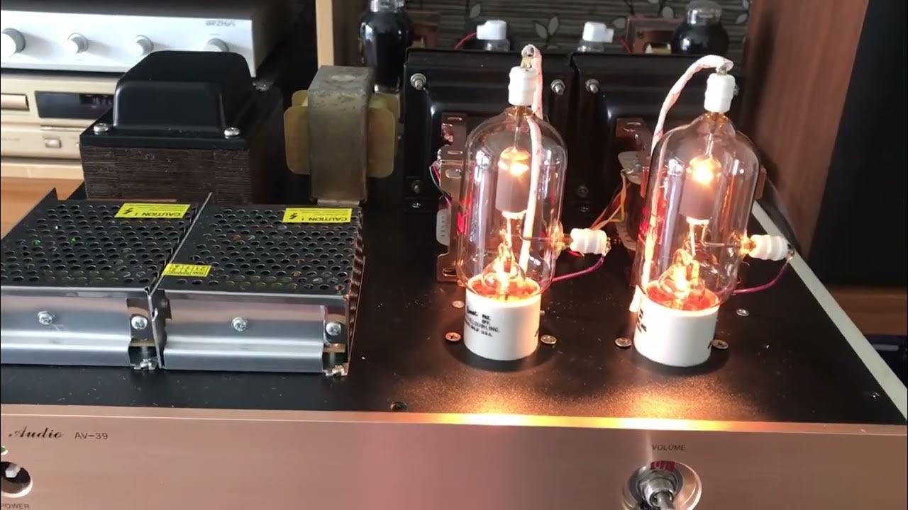 DIY Vacuum Tube Amplifier with Modern Power Supply - YouTube