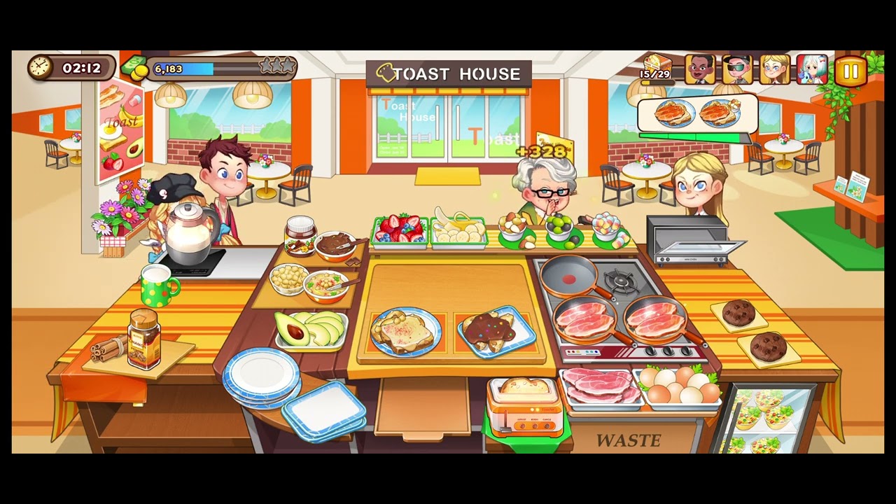 [4]마이리틀셰프 마리셰 토스트 하우스 55스테이지 공략 MY LITTLE CHEF TOAST HOUSE - YouTube