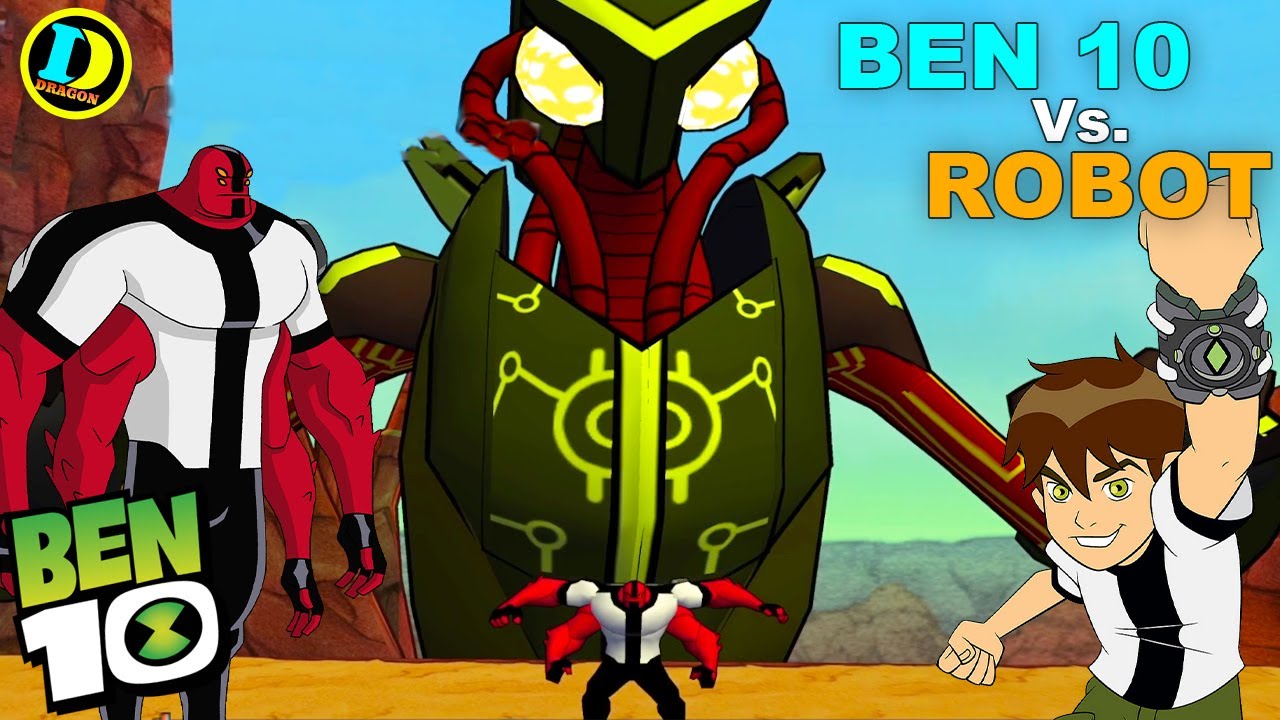 GIANT ROBOT CHALLENGE BEN || BEN 10 POE #1 - YouTube