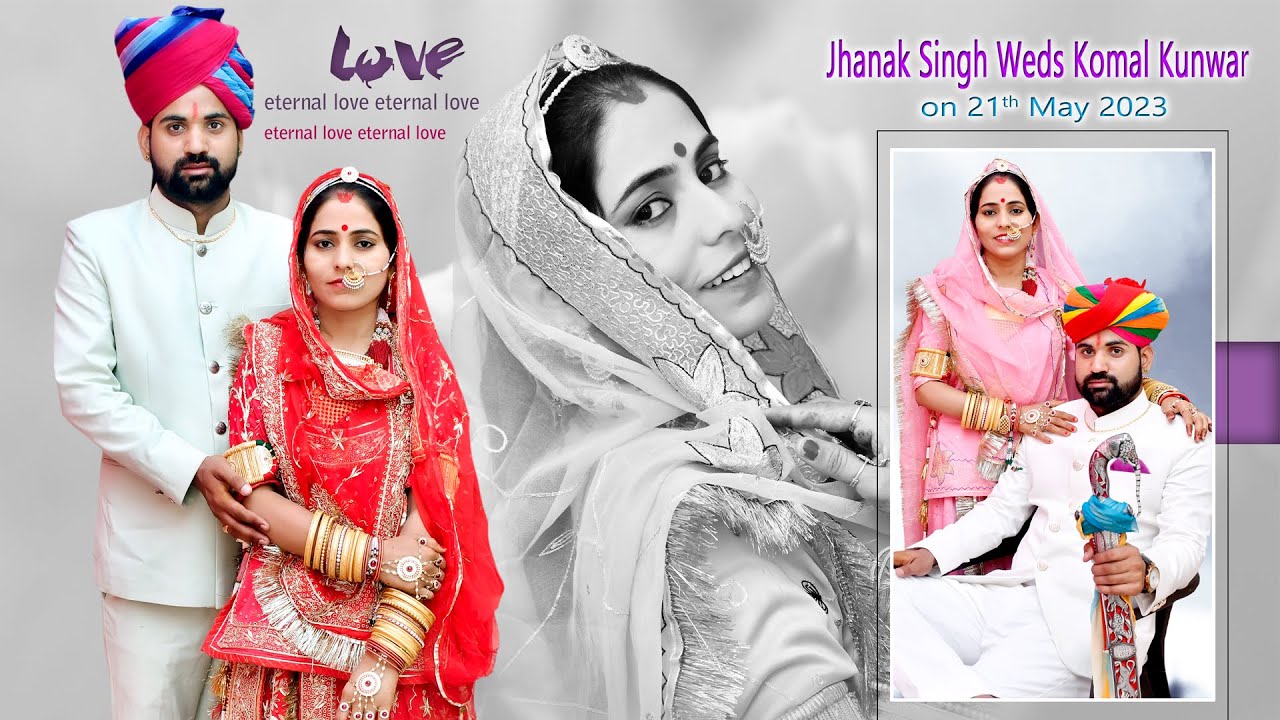 Jhanak Singh Weds Komal kunwar / Royal Wedding Highlight - YouTube