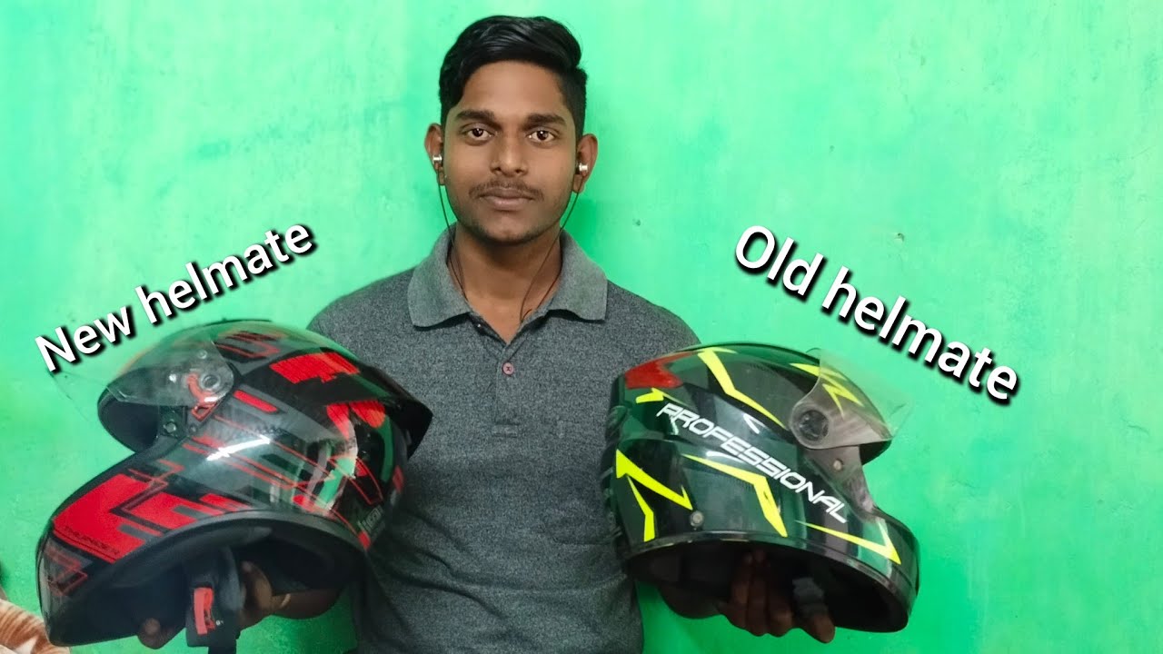 new helmate unboxing and compresion between old and new helmate ...