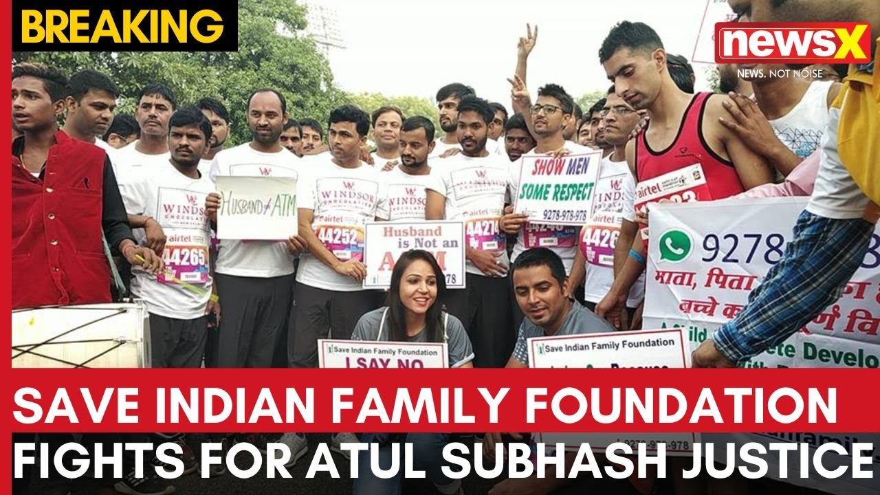 Save Indian Family Foundation Leads Protest for Justice in Atul Subhash ...
