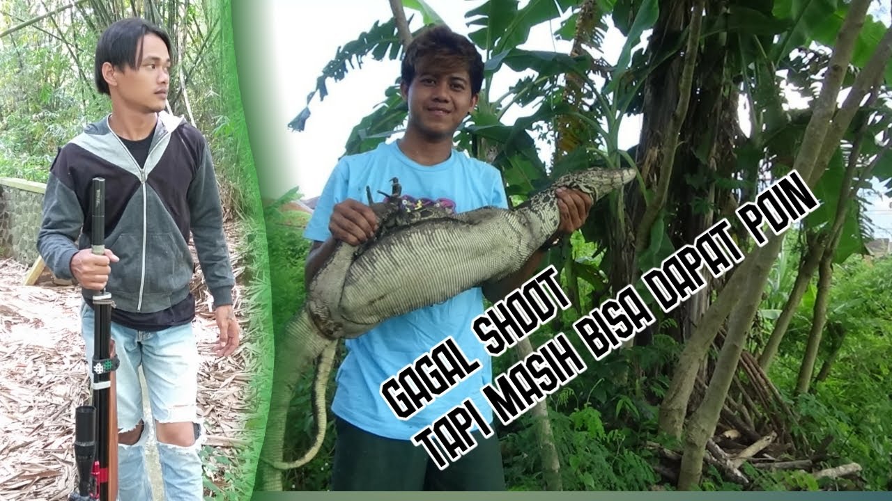 1 akal seribu cara/ gak dapat poin dengan senapan ya kita pancing aja ...