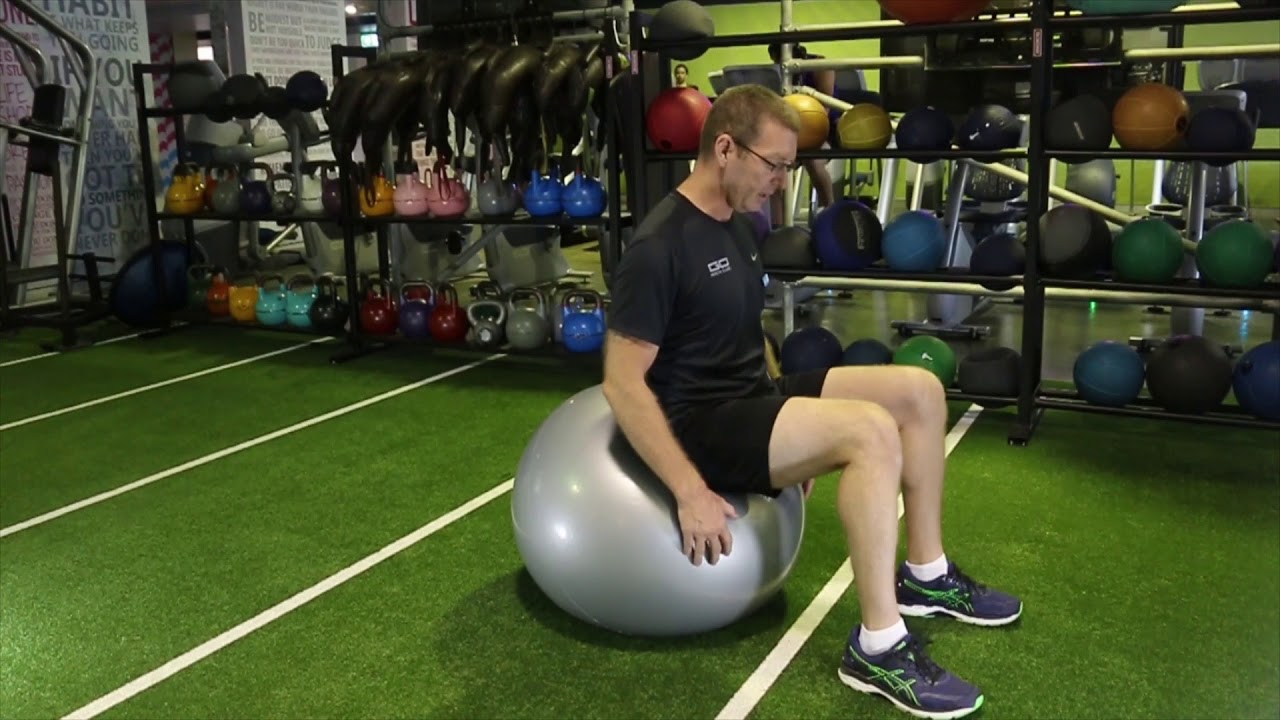 How to use gym equipment : Gym Ball - YouTube