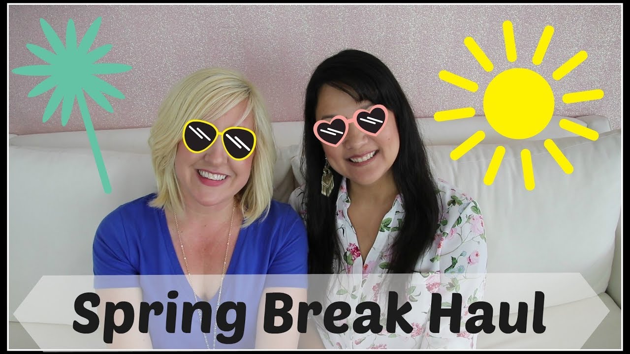Spring Break Haul | Fashion over 40 Spring Trends 2018 - YouTube