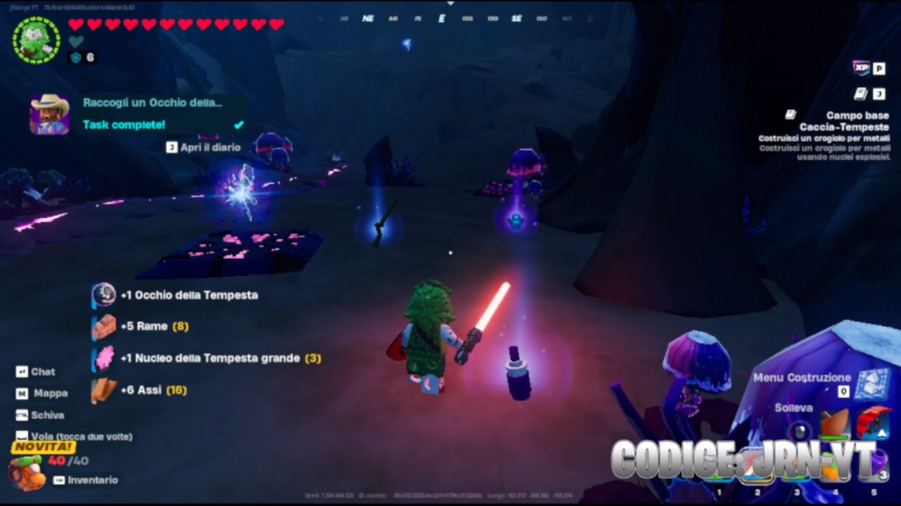 Come Trovare E Raccogliere L ' Occhio Della Tempesta In Lego Fortnite ...