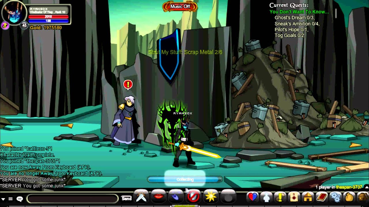 AQW Tutorial - Chronospan Reputation Farming - YouTube