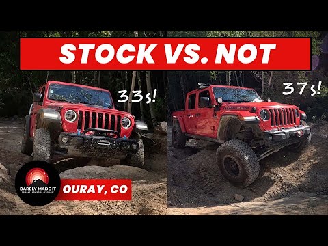 Can this stock Rubicon 4XE do these trails? Poughkeepsie Gulch ...