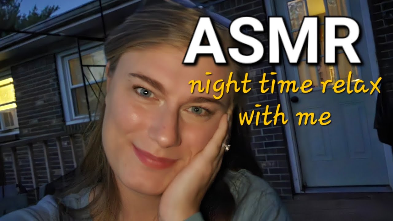 ASMR relax outside with me. - YouTube