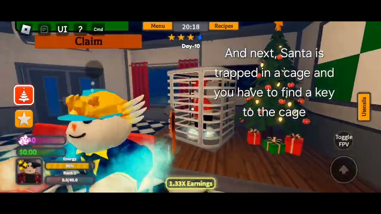 Generic cooking game Christmas update - YouTube