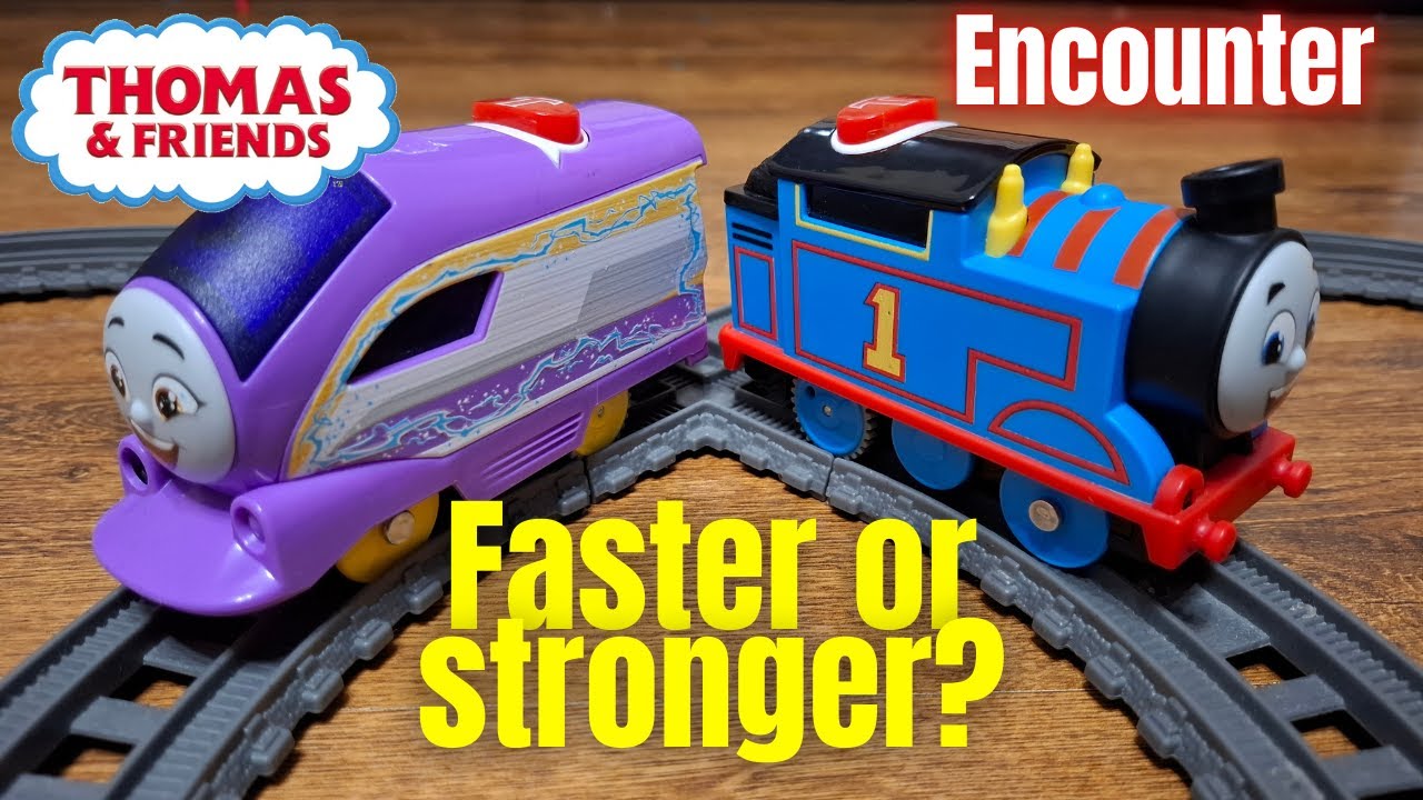 Faster or stronger Thomas and friends Trackmaster #thomas #trackmaster ...