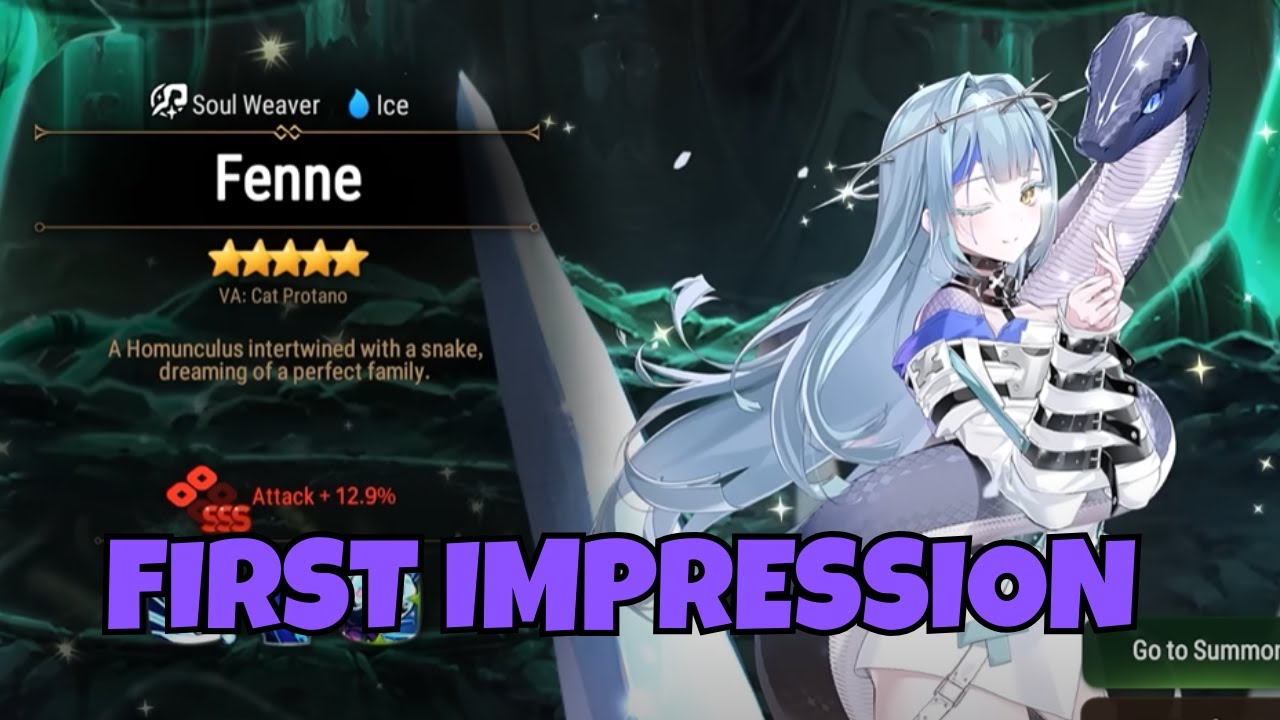 FENNE FIRST IMPRESSIONS - YouTube