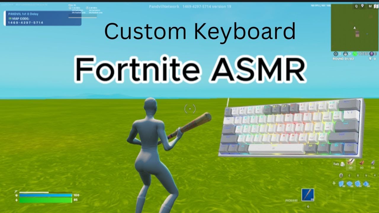 Fortnite Freebuild Custom Keyboard ASMR - YouTube