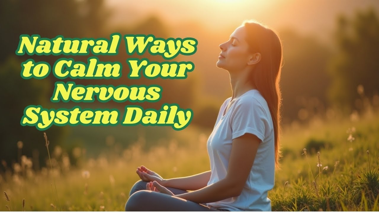 Natural Ways to Calm Your Nervous System Daily | Reduce Stress ...