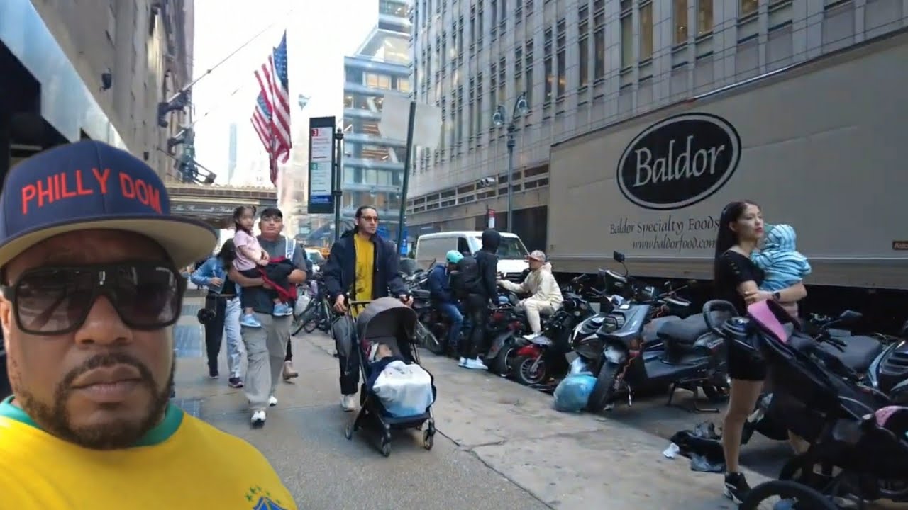 NYC Migrant Crisis what they don't want you to see - YouTube