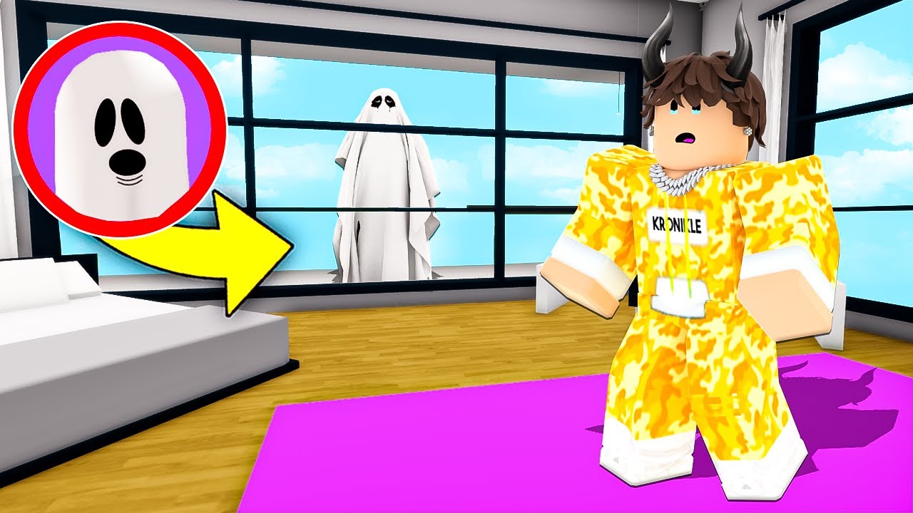 My HOUSE Was HAUNTED By Oder GHOST.. (Brookhaven RP) - YouTube