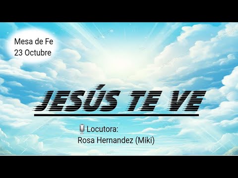 Devocional Diario: Jesús te ve - YouTube