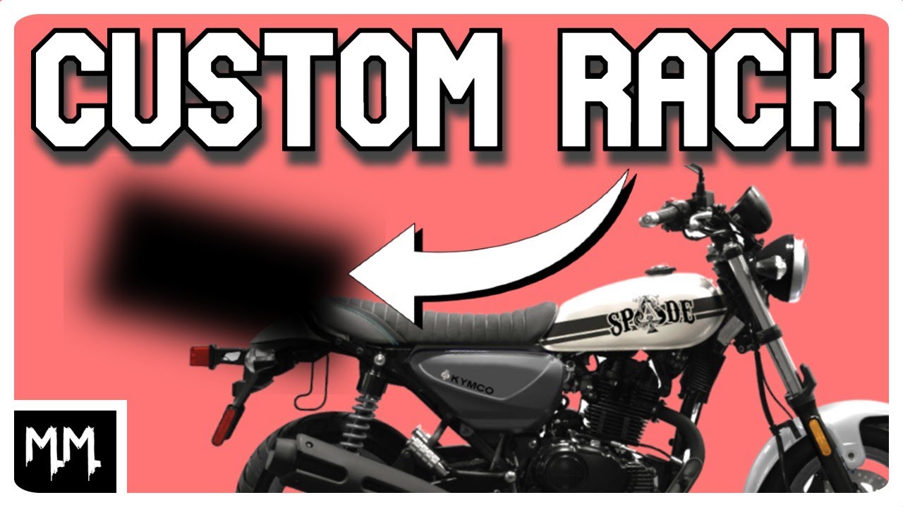 Kymco Spade: Custom Rack | CHEAP - YouTube