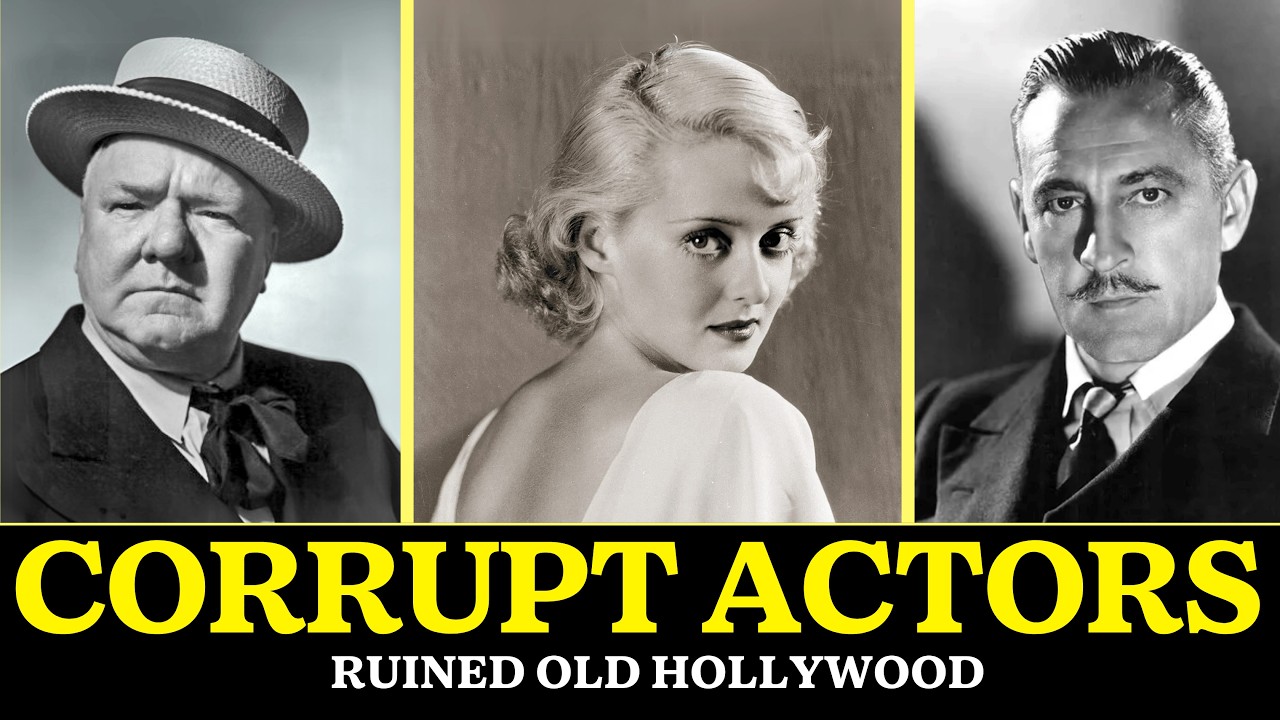 The Corrupt Actors Who Ruled Golden Age Hollywood - YouTube