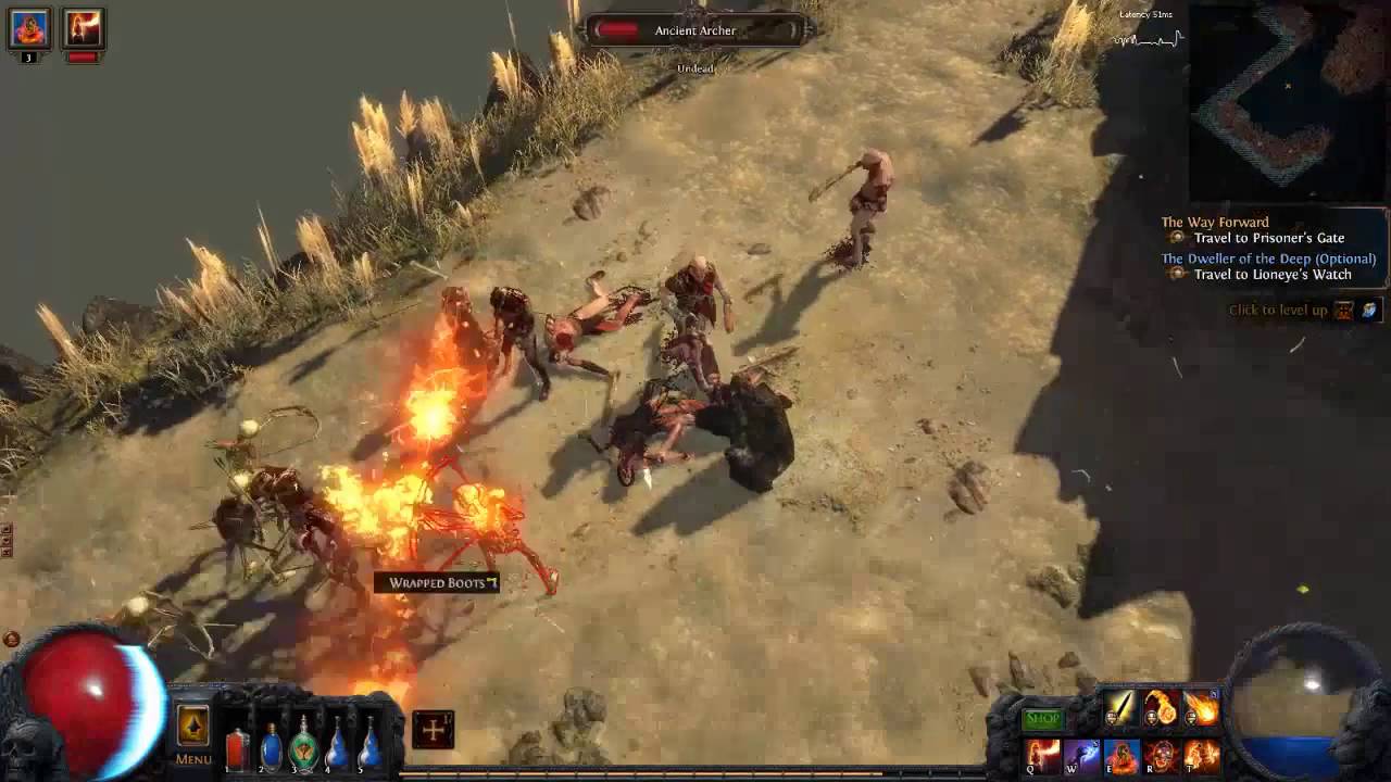 Enemy at the Gate - Path of Exile - YouTube