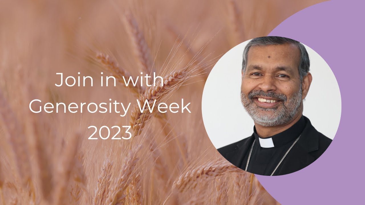 Bishop John invites you to join in Generosity Week - YouTube