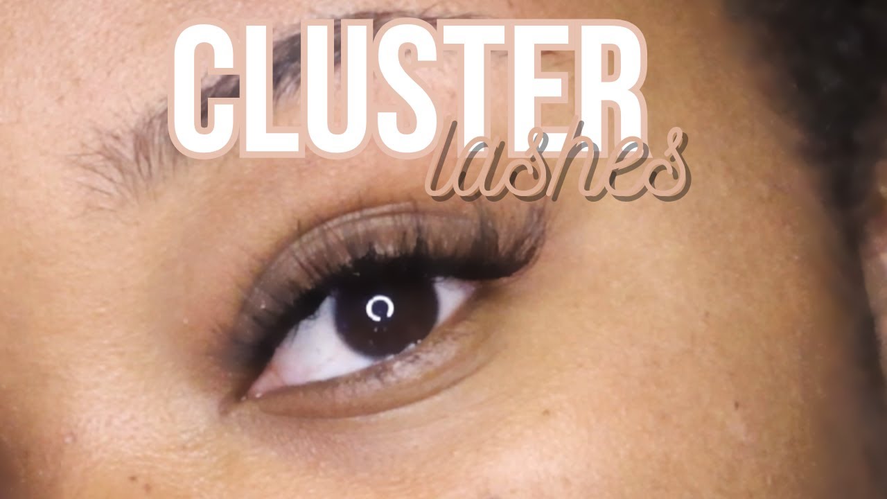 Easy Eyelash Cluster Tutorial | Eyebrow Shaping Detailed - YouTube
