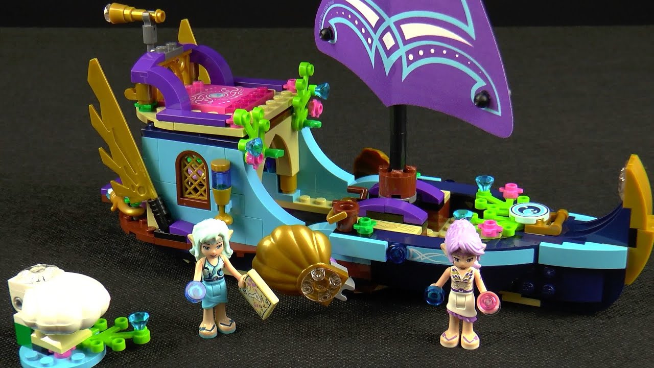 LEGO 41073 Elves Naida's Epic Adventure Ship - YouTube