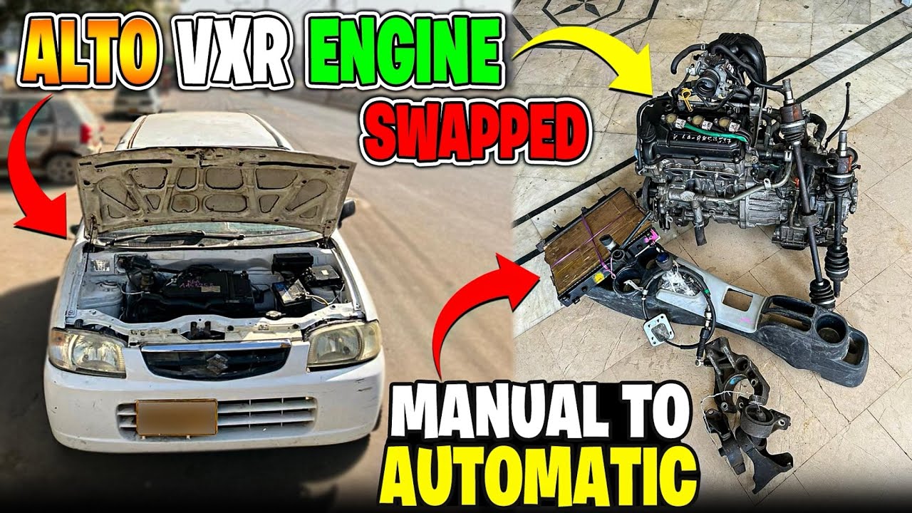 Suzuki Alto Vxr Automatic / K6a 660cc Engine Swapped !! - YouTube