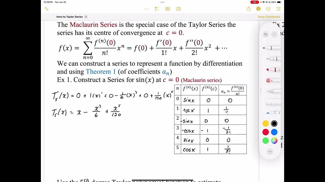 19 Intro To Taylor Polynomials Part2 - YouTube