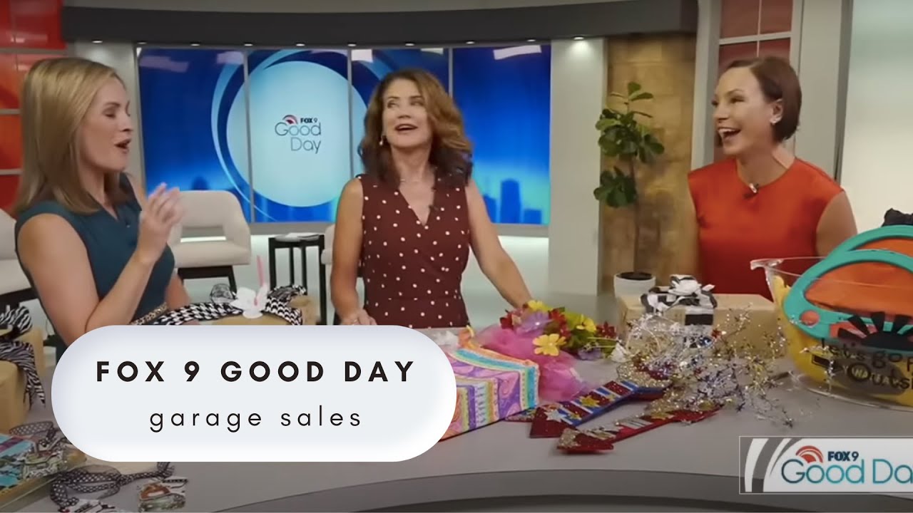 FOX9 GoodDay - garage sales - YouTube