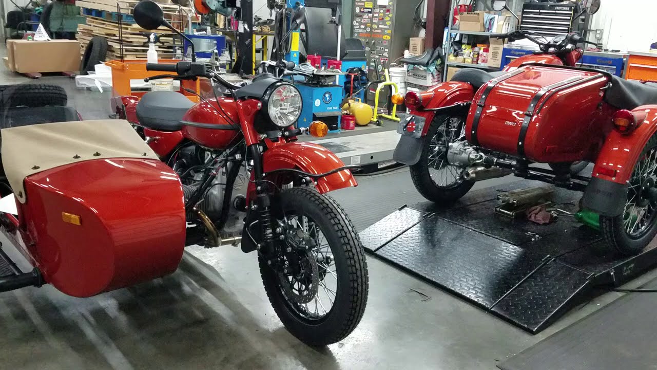 2021 to 2020 Ural Sidecar Motorcycle Fast Paint Color Change Parts Swap ...