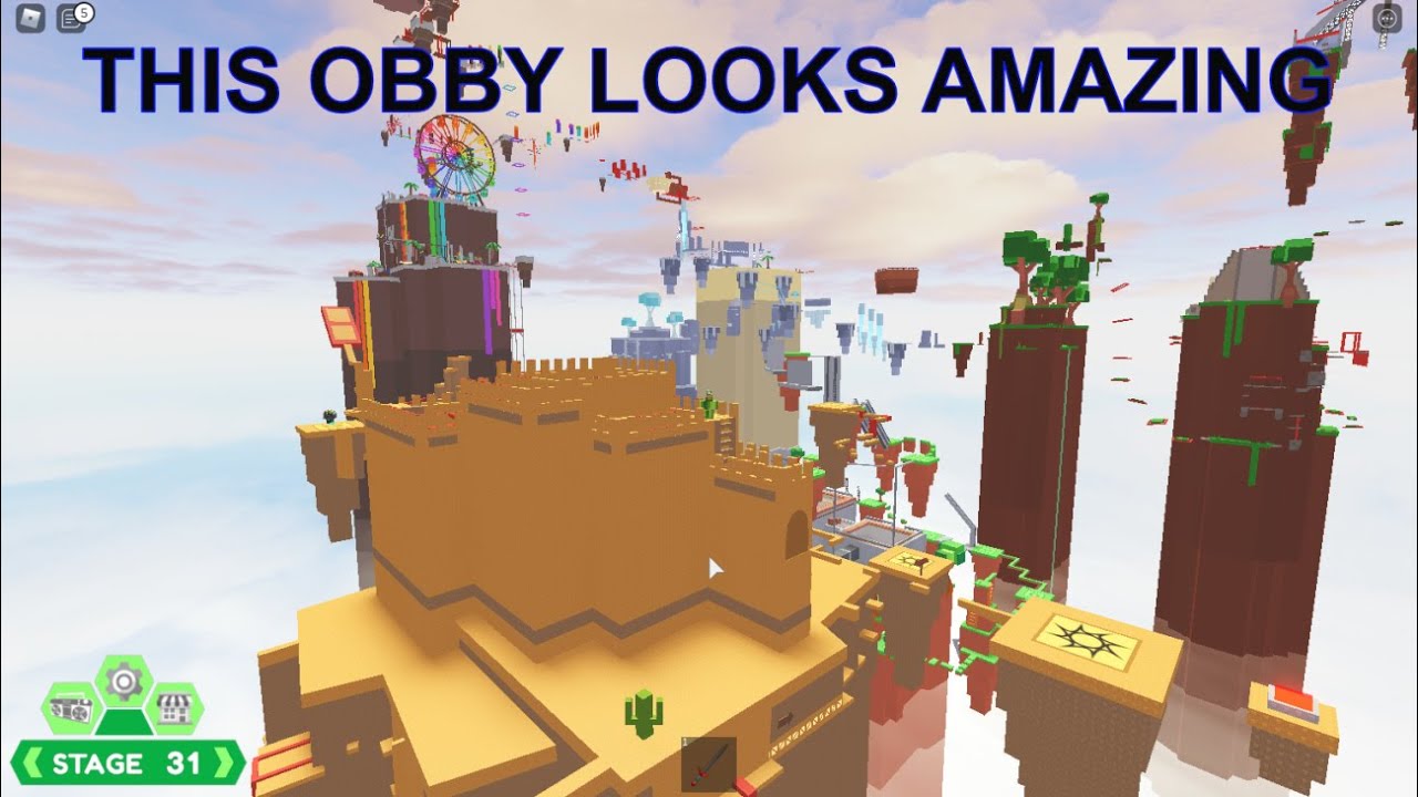 Playing OBBY ISLAND on Roblox [Ep.1 Stages 1-40] - YouTube