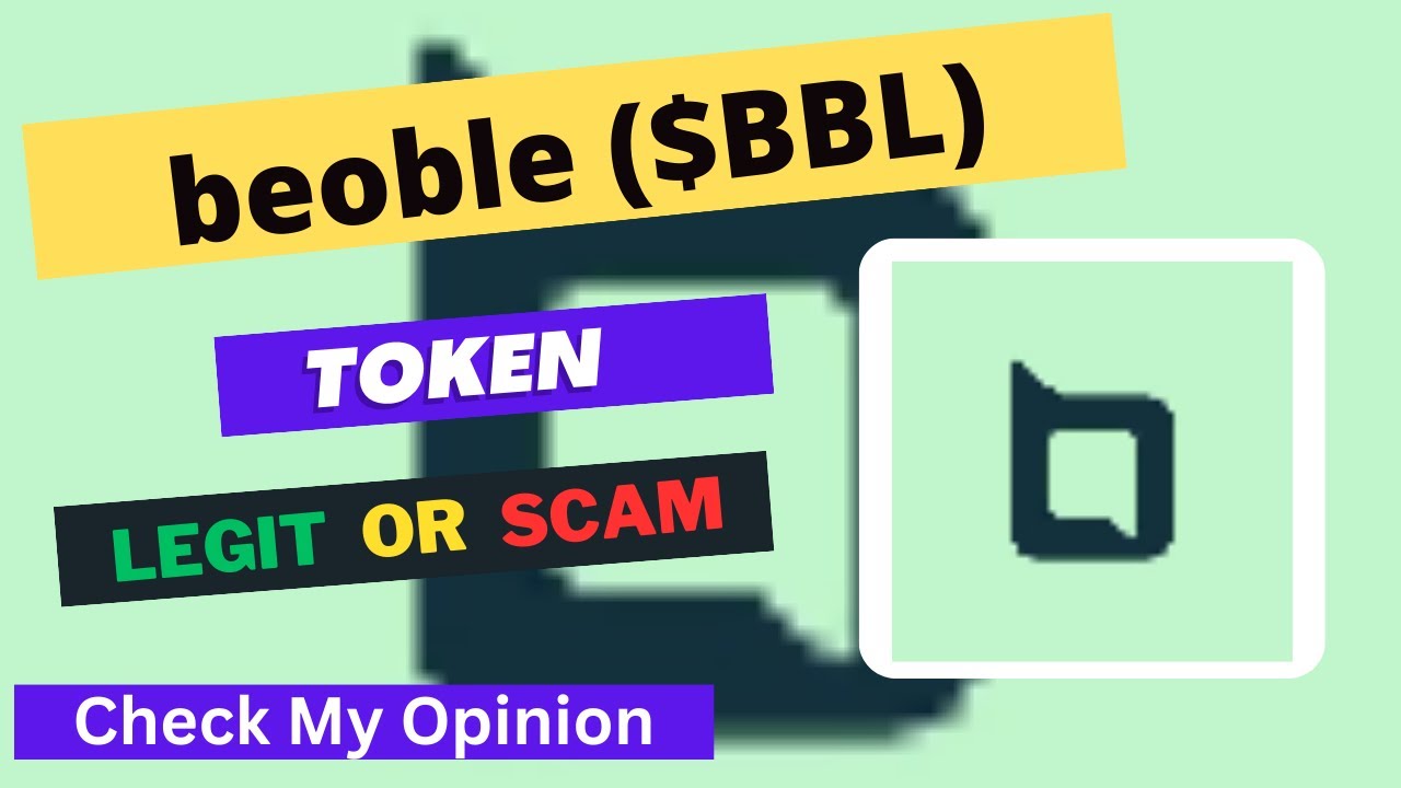 beoble (BBL) Token is a Legit or Scam | Is BBL token Legit or Scam ...
