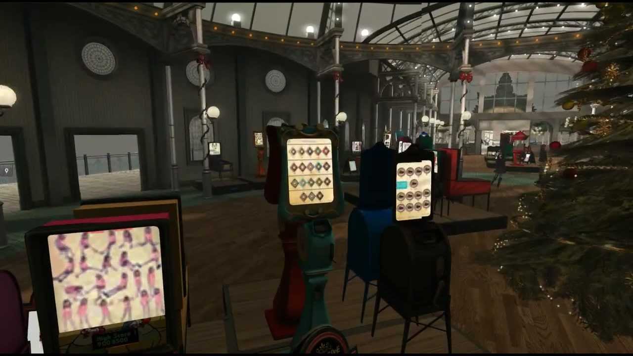 [観光] Second Life: The Arcade - Gacha Events - YouTube