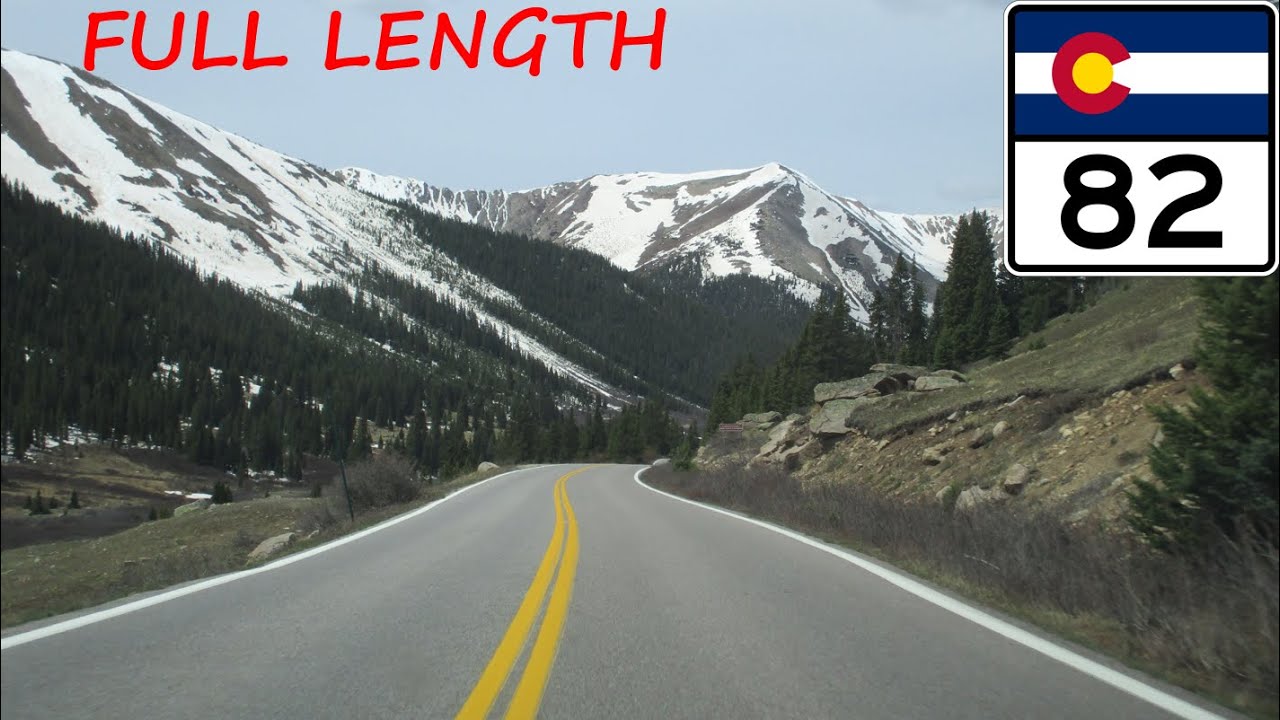 CO Highway 82/Independence Pass Highway westbound - YouTube
