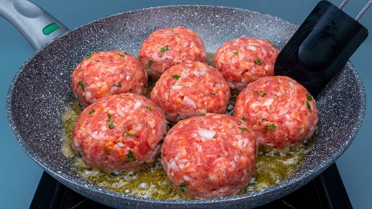 Simpler than you can imagine. A brilliant recipe made of minced meat ...